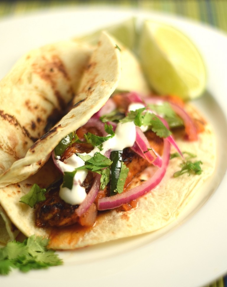 Cilantro Lime Chicken Tacos Recipe - Fox Valley Foodie