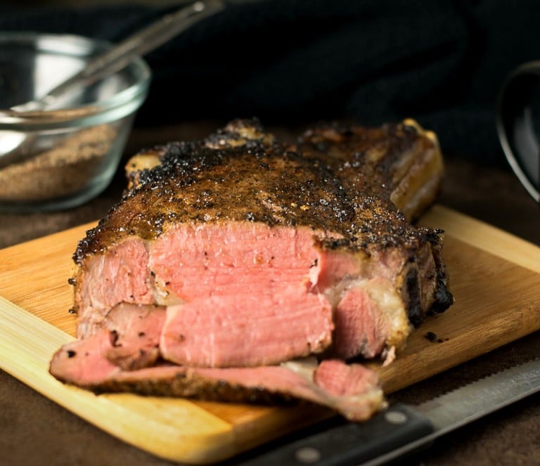 Coffee Rubbed Steak - Fox Valley Foodie