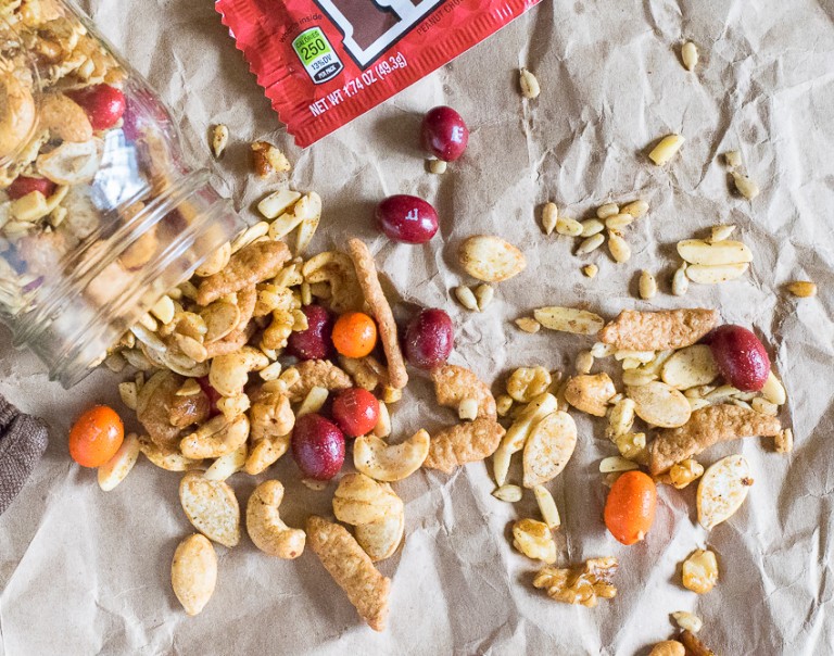 Spicy Trail Mix with M&M’s® - Fox Valley Foodie