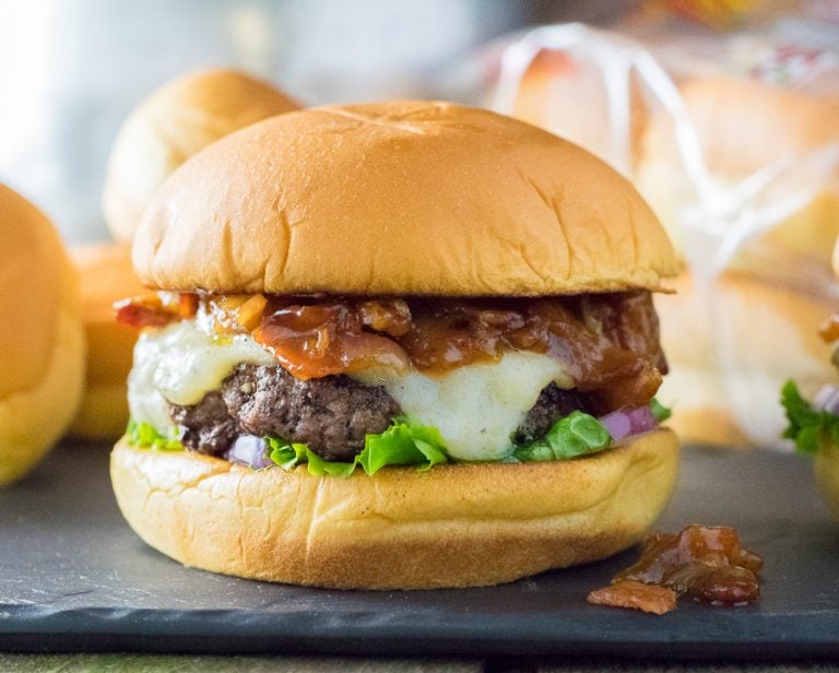 Bacon Jam Burger - Fox Valley Foodie