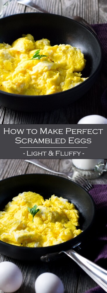 How to Make Perfect Scrambled Eggs - Light & Fluffy - Fox Valley Foodie