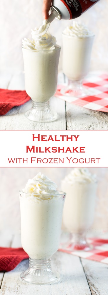 Healthy Milkshake with Frozen Yogurt - Fox Valley Foodie