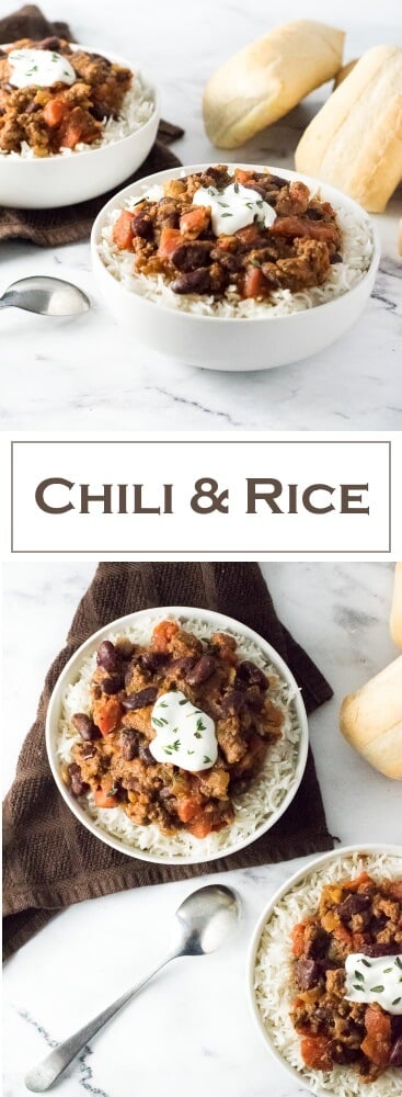 Chili and Rice - Fox Valley Foodie