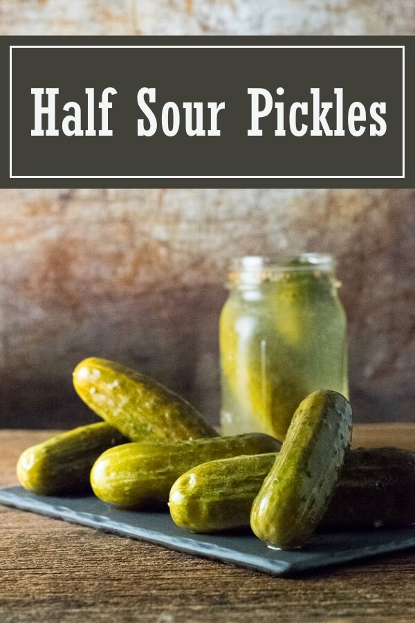 Half Sour Pickles - Fox Valley Foodie
