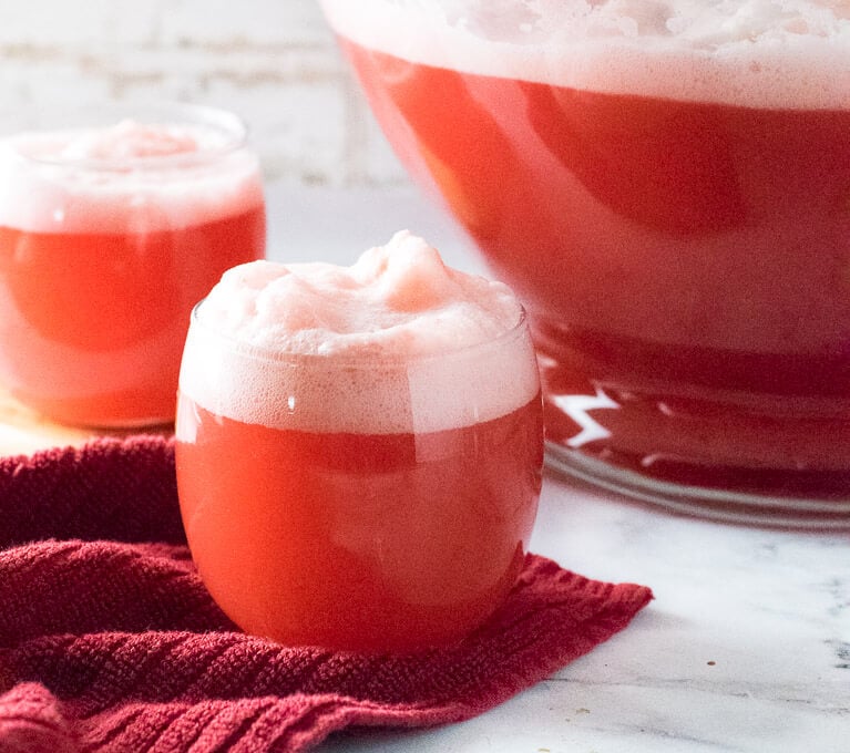 Rainbow Sherbet Punch - Fox Valley Foodie