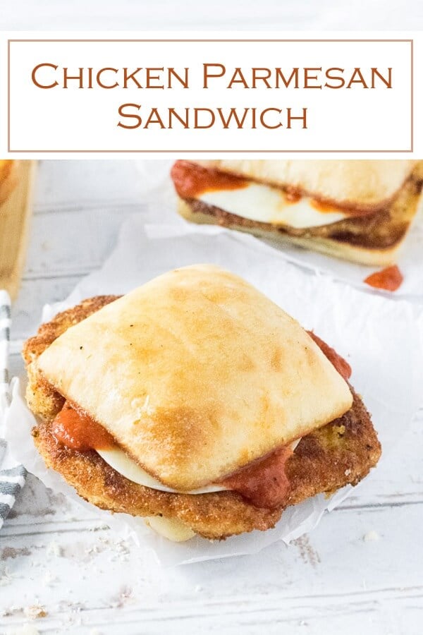 Chicken Parmesan Sandwich - Fox Valley Foodie