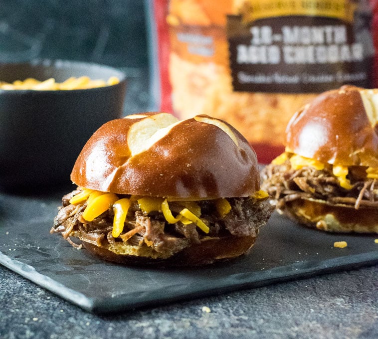 Slow Cooker Beef and Cheddar - Fox Valley Foodie