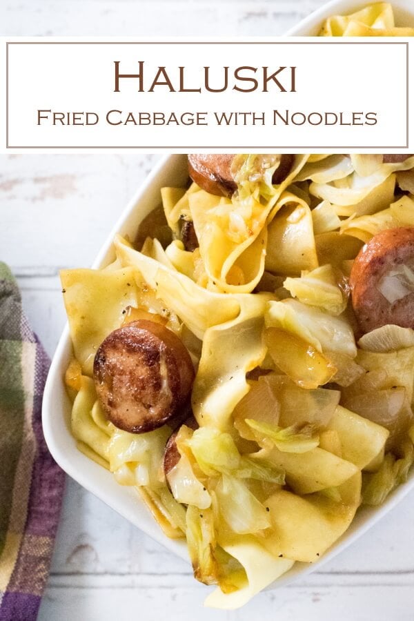 Haluski - Fried Cabbage and Noodles - Fox Valley Foodie