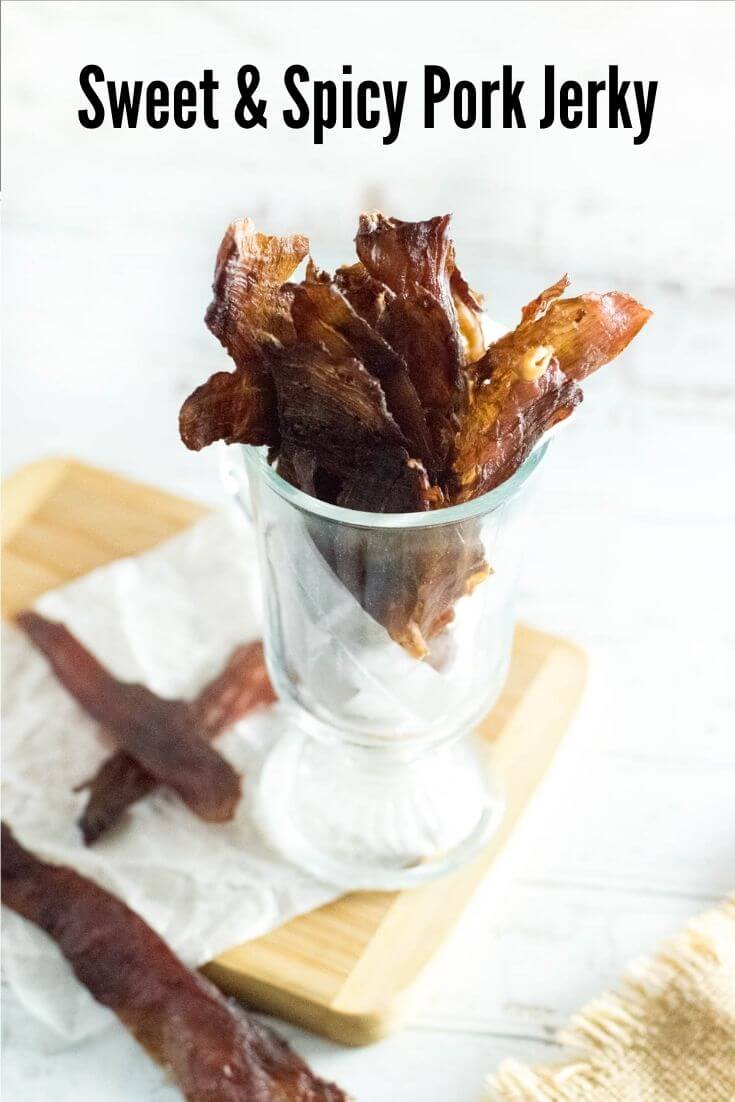 Sweet and Spicy Pork Jerky - Fox Valley Foodie