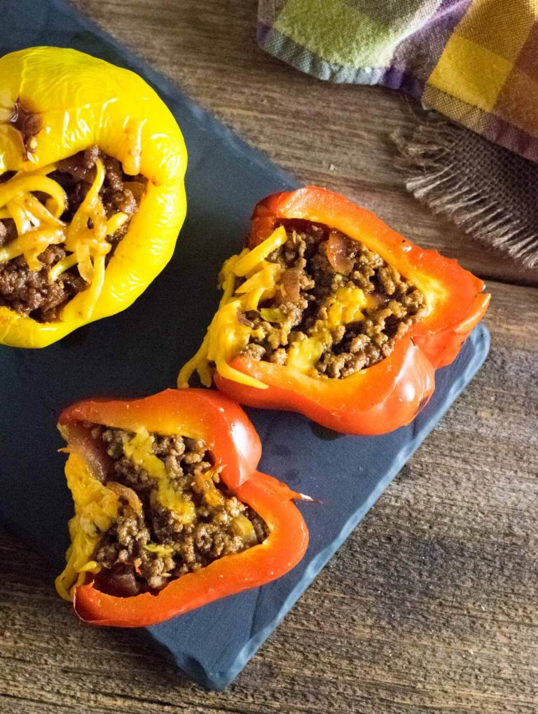 BBQ Stuffed Peppers - Fox Valley Foodie