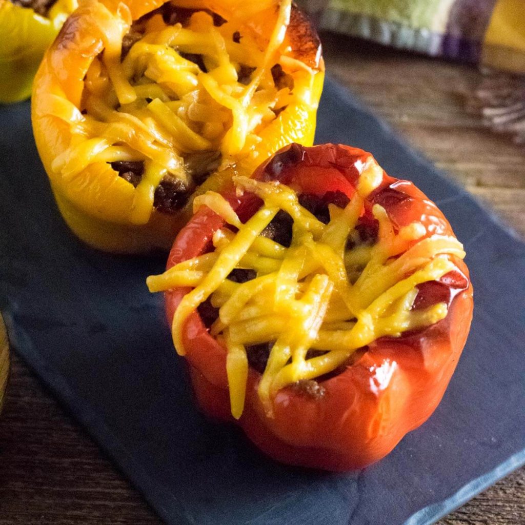 BBQ Stuffed Peppers - Fox Valley Foodie