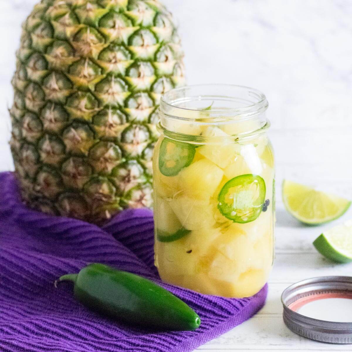 Pickled Pineapple - Fox Valley Foodie