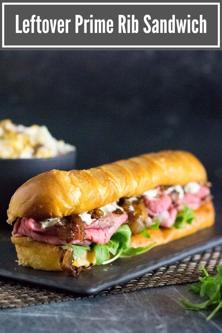 Leftover Prime Rib Sandwich - Fox Valley Foodie