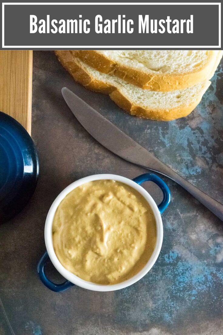Balsamic Garlic Mustard - Fox Valley Foodie