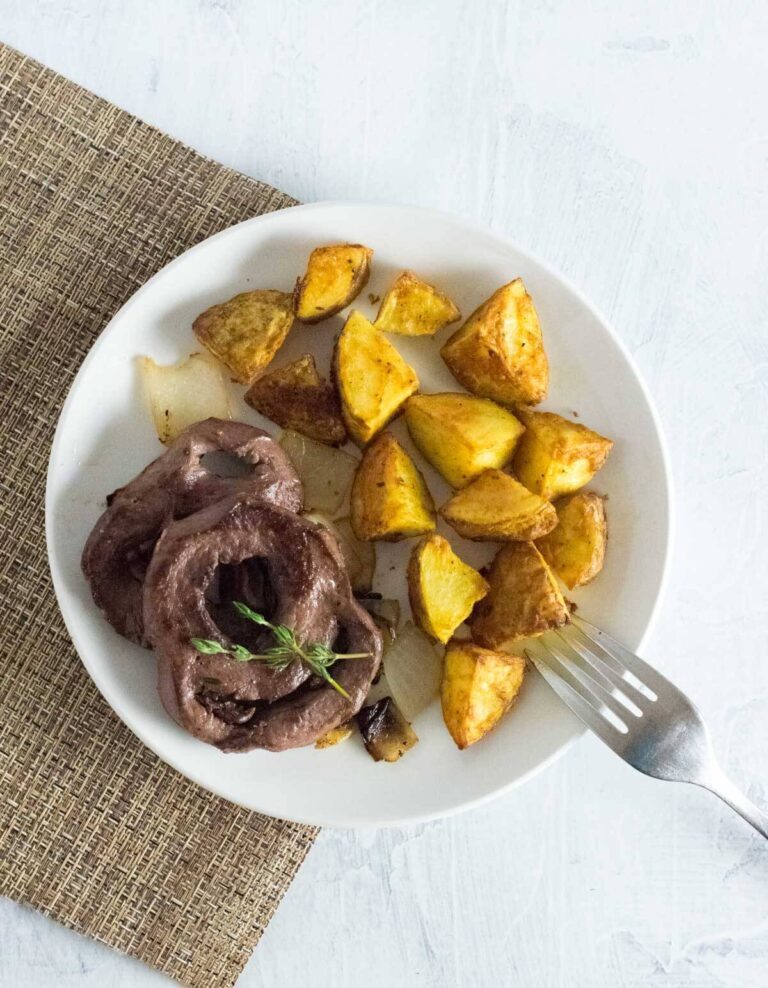 Pan Fried Deer Heart - Fox Valley Foodie