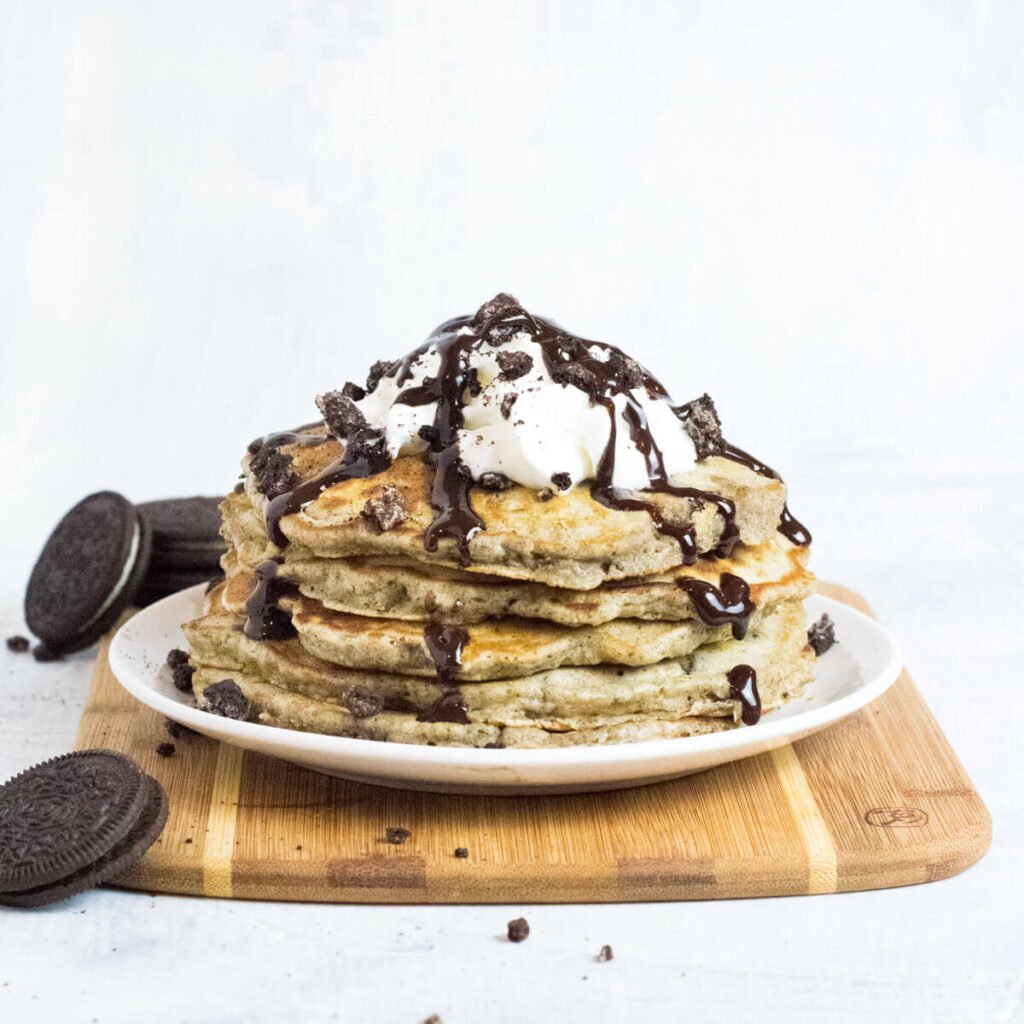 Oreo Pancakes - Fox Valley Foodie