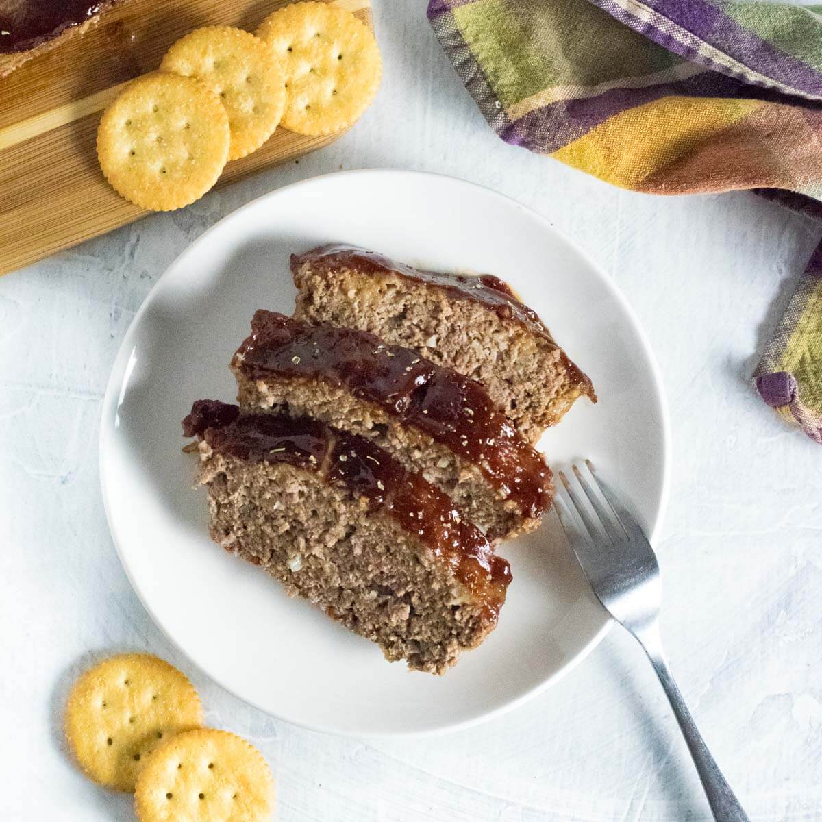 Meatloaf with Ritz Crackers - Fox Valley Foodie
