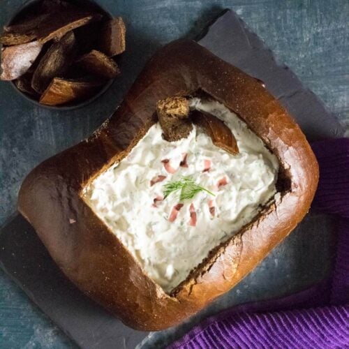 Rye Bread Dip - Fox Valley Foodie