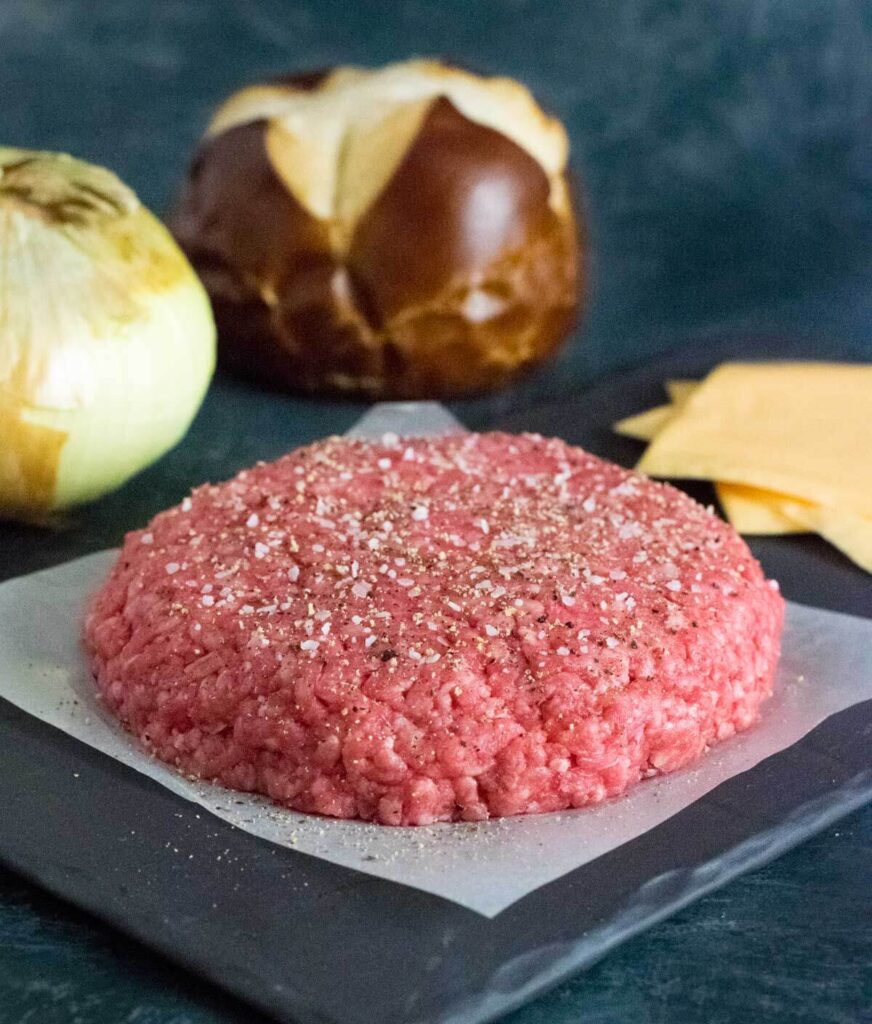 Cheese-Stuffed Burgers - Fox Valley Foodie