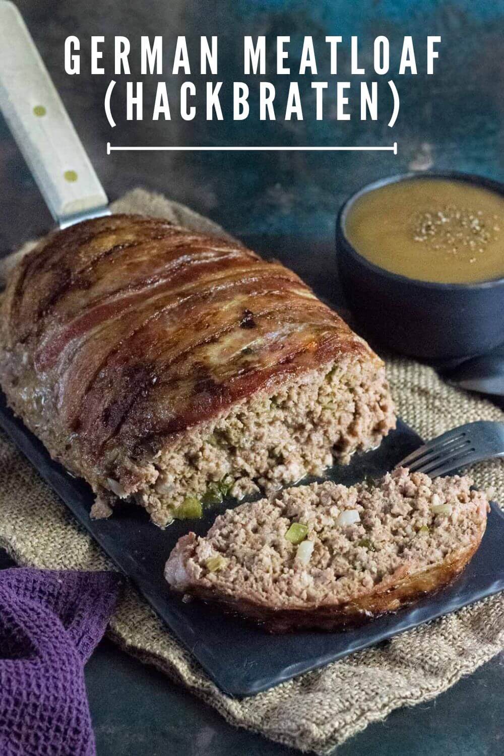German Meatloaf - Hackbraten - Fox Valley Foodie