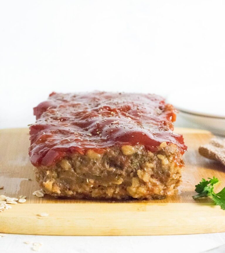 Meatloaf with Oatmeal - Fox Valley Foodie