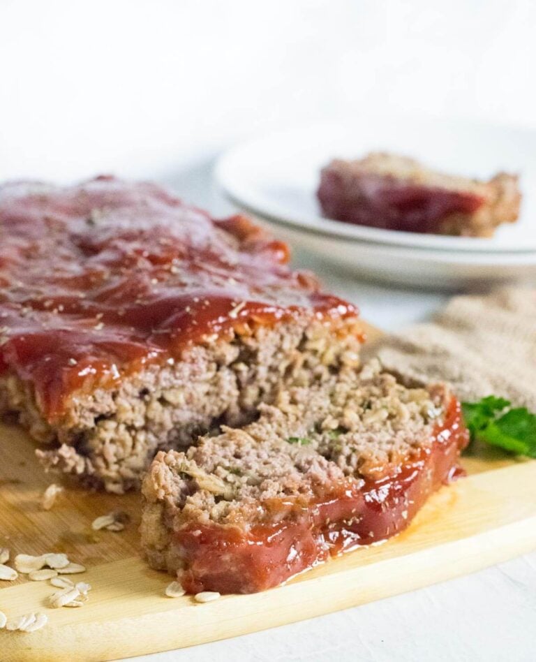 Meatloaf with Oatmeal - Fox Valley Foodie