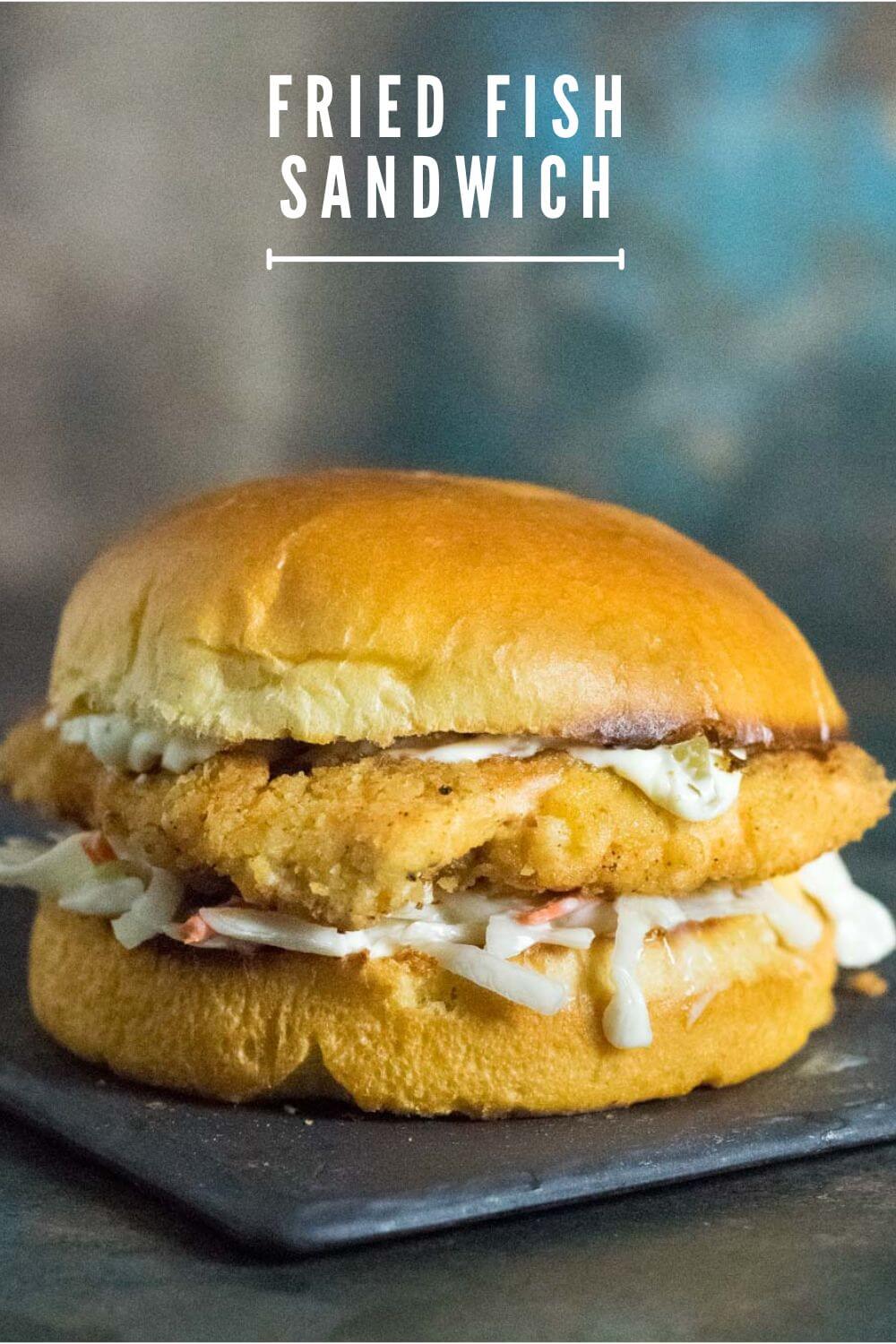 Fried Fish Sandwich - Fox Valley Foodie