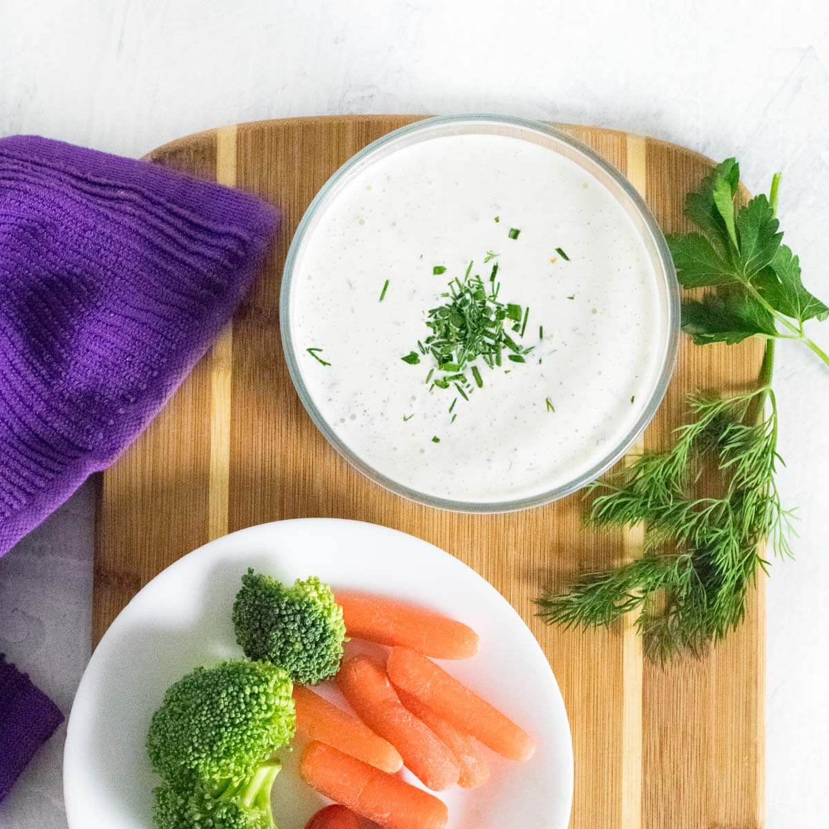 Dill Ranch Dressing - Fox Valley Foodie