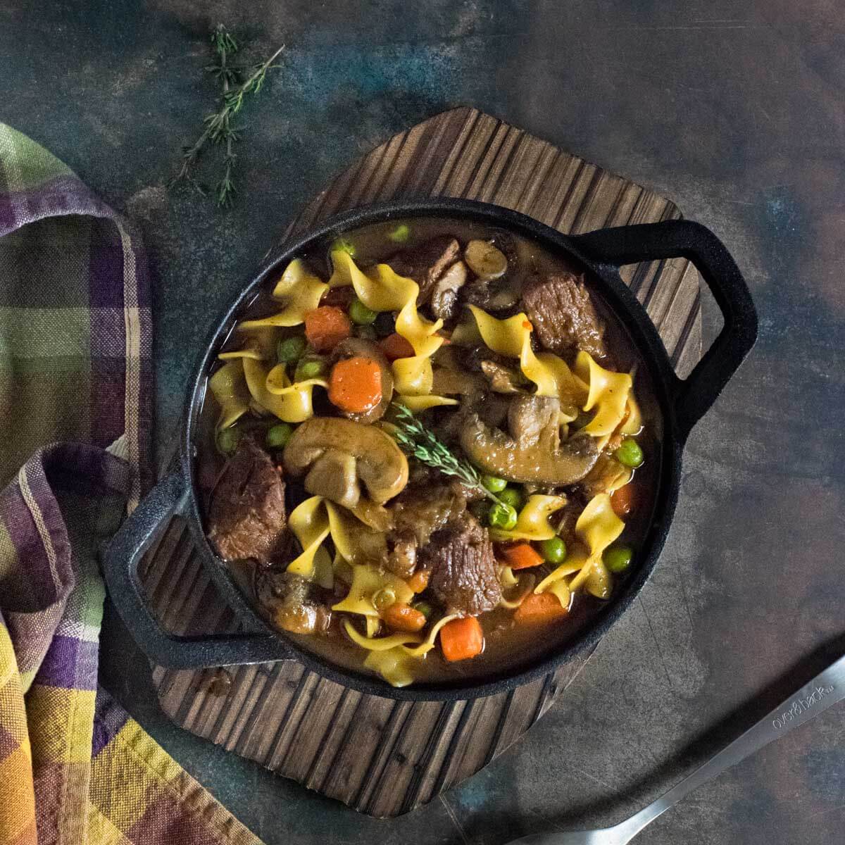 Beef Stew with Noodles - Fox Valley Foodie