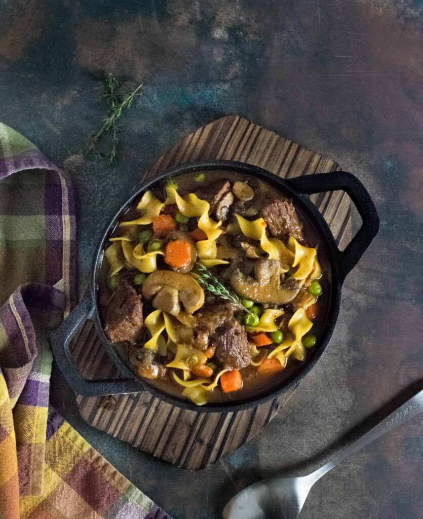 Beef Stew with Noodles - Fox Valley Foodie