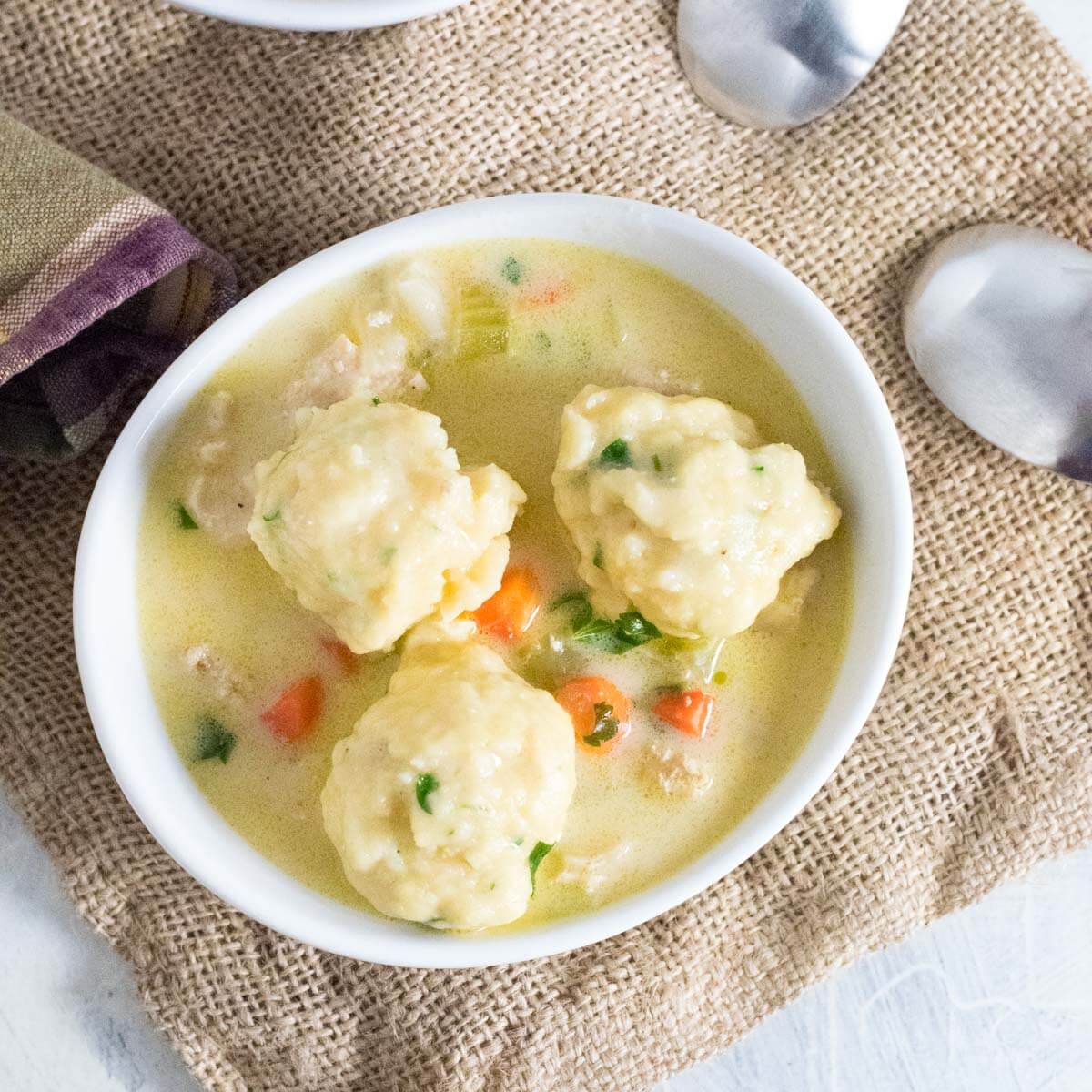 Turkey and Dumplings Soup - Fox Valley Foodie