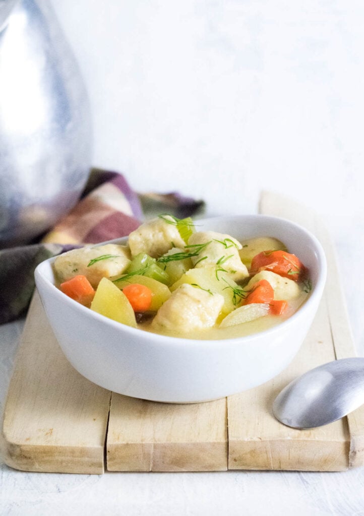 Homemade Knoephla Soup - Fox Valley Foodie